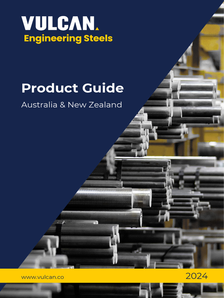 Vulcan-Engineering-Steels-Product-Guide-2024 | Download Free PDF | Steel | Stainless Steel
