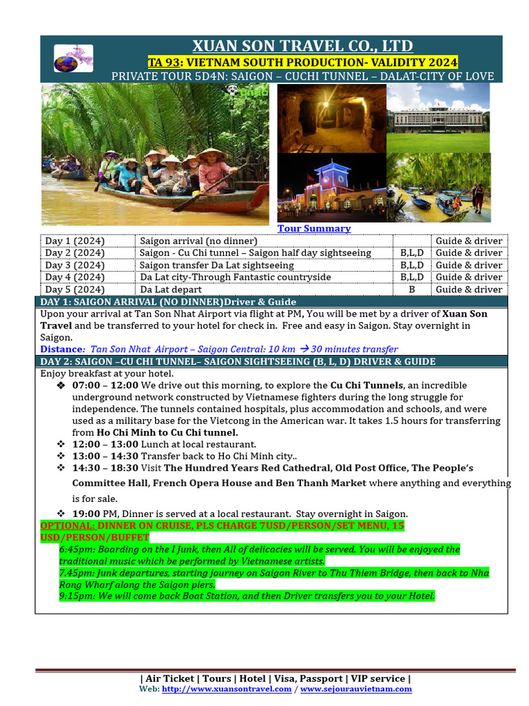 Code - Ta 93 5D Saigon, Cu Chi, Dalat | PDF | Ho Chi Minh City