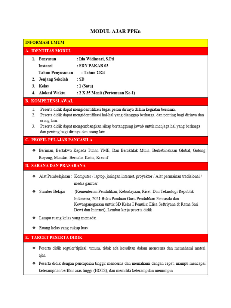 Modul Pancasila Observasi | PDF | Kesehatan Holistik | Sains & Matematika