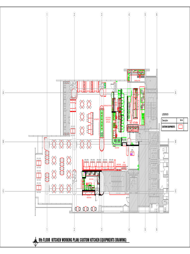 Custom Kitchen Equipment Layout Plan | PDF | Home | Food And Drink ...