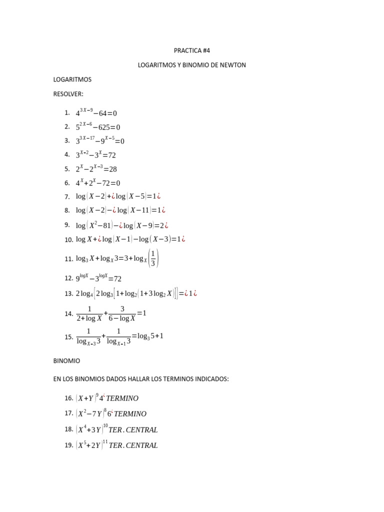 PRACTICA 4 Y 5 2024 | PDF