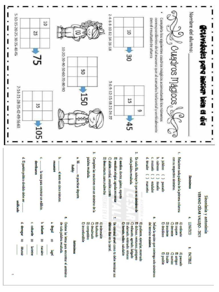 IMPRIMIBLES SEMANA 38 | PDF