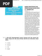 45 Contoh Soal KSM IPA Terpadu MTs | PDF