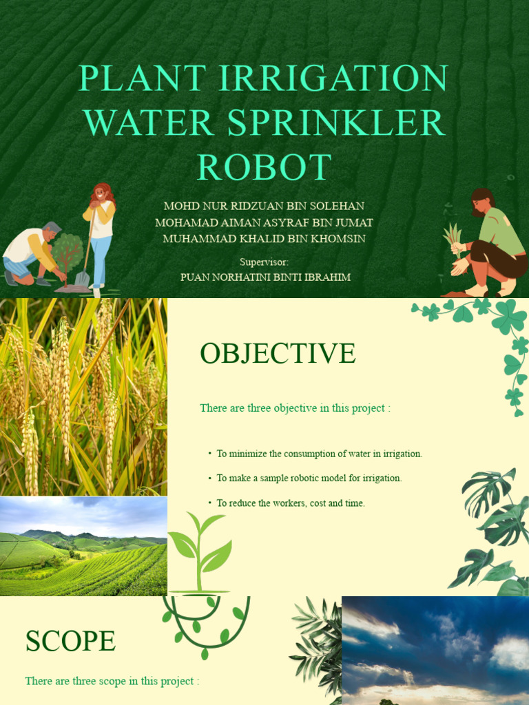 Agriculture Marketing Presentation in Green Yellow Modern Style ...