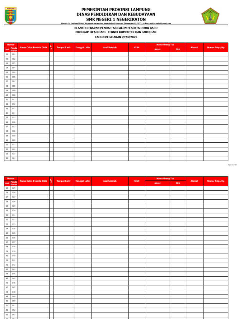 Rekapan DKV PPDB 2024 | PDF