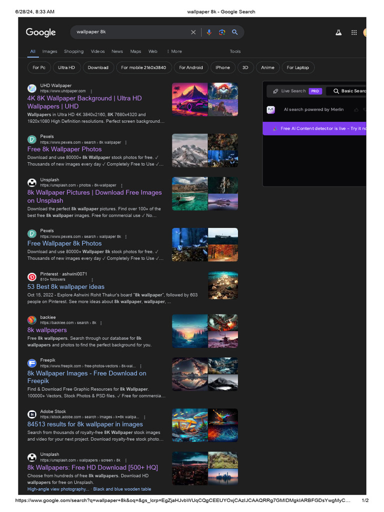 wallpaper 8k - Google Search | Download Free PDF | Multimedia | Film And Video Technology