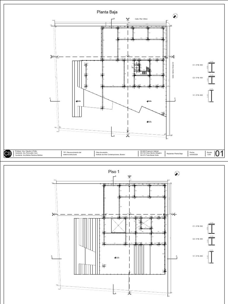 UNS - Construcciones II - TP1 - Instituto de Arte Contemporaneo, Boston ...