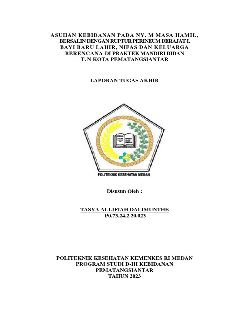 Lta Tasya Fix | PDF | Kesehatan Holistik