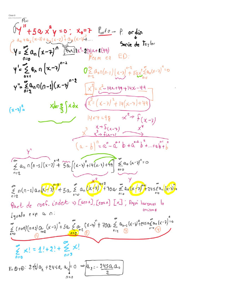 Clase 9 Serie de Taylor | PDF