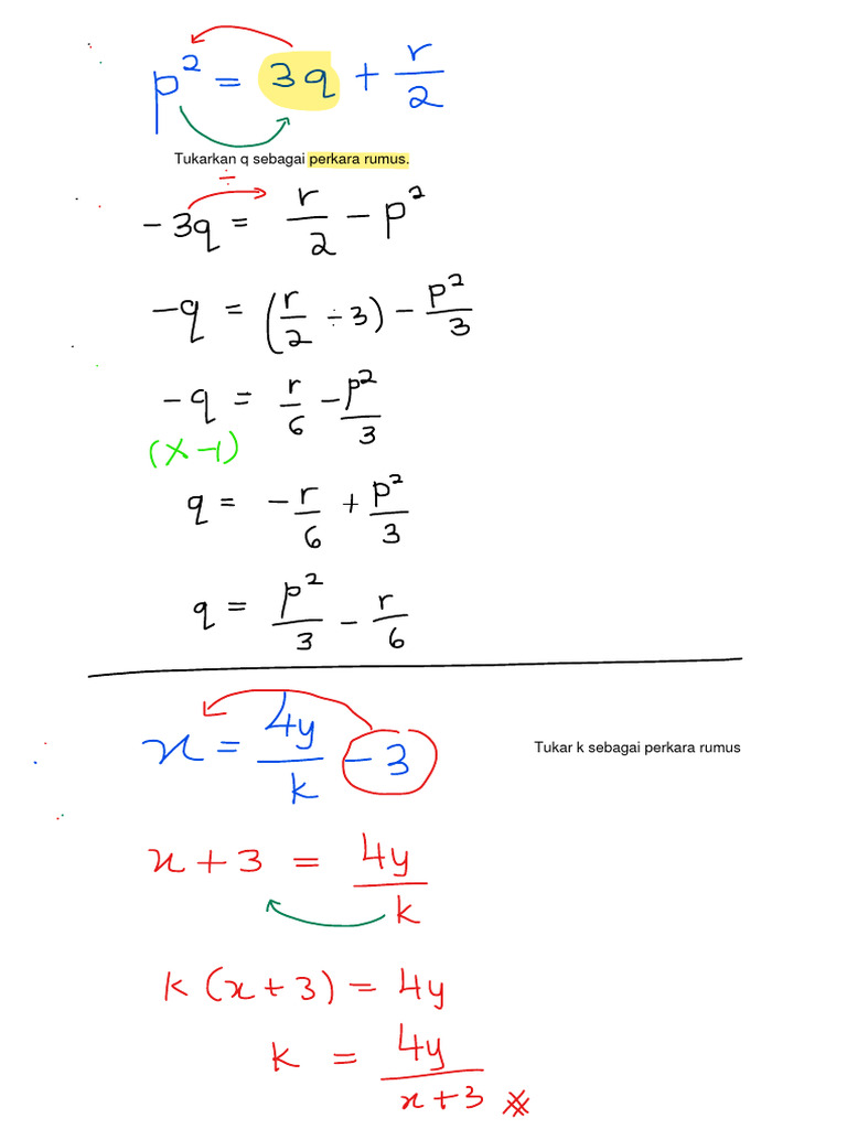 Nota Bab 1 & 2 | PDF