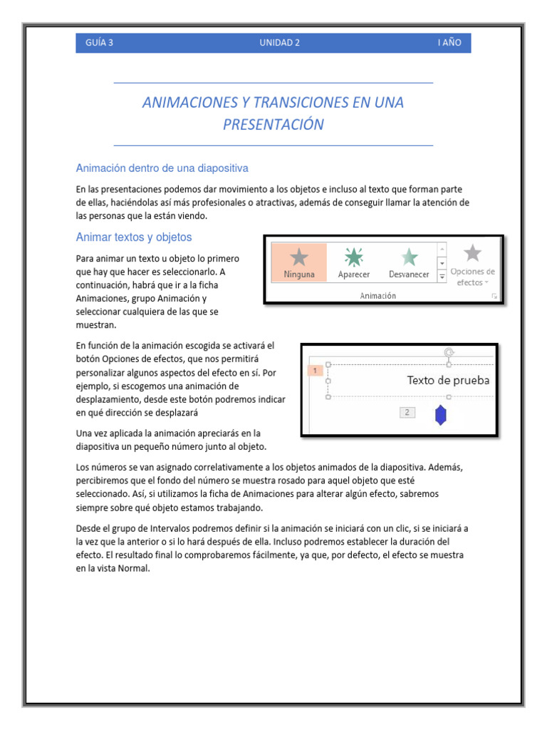 G3 U2 Iaño | PDF | Animación