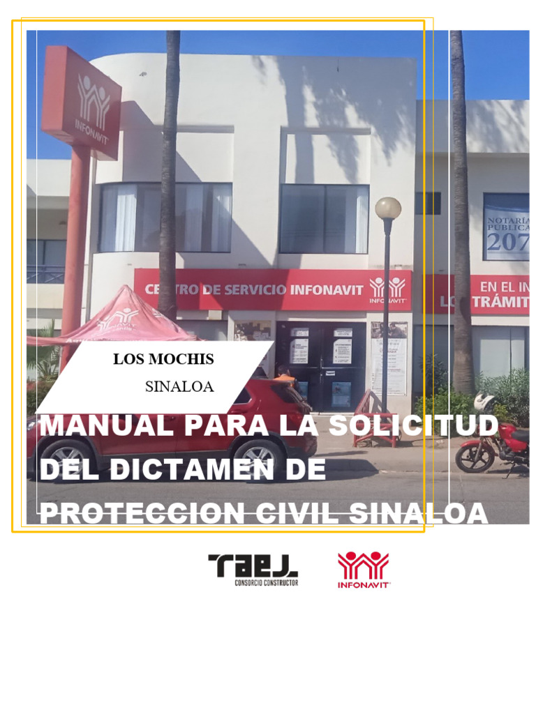 Manual para La Solicitud Del Dictamen de Proteccion Civil Sinaloa | PDF | Defensa Civil