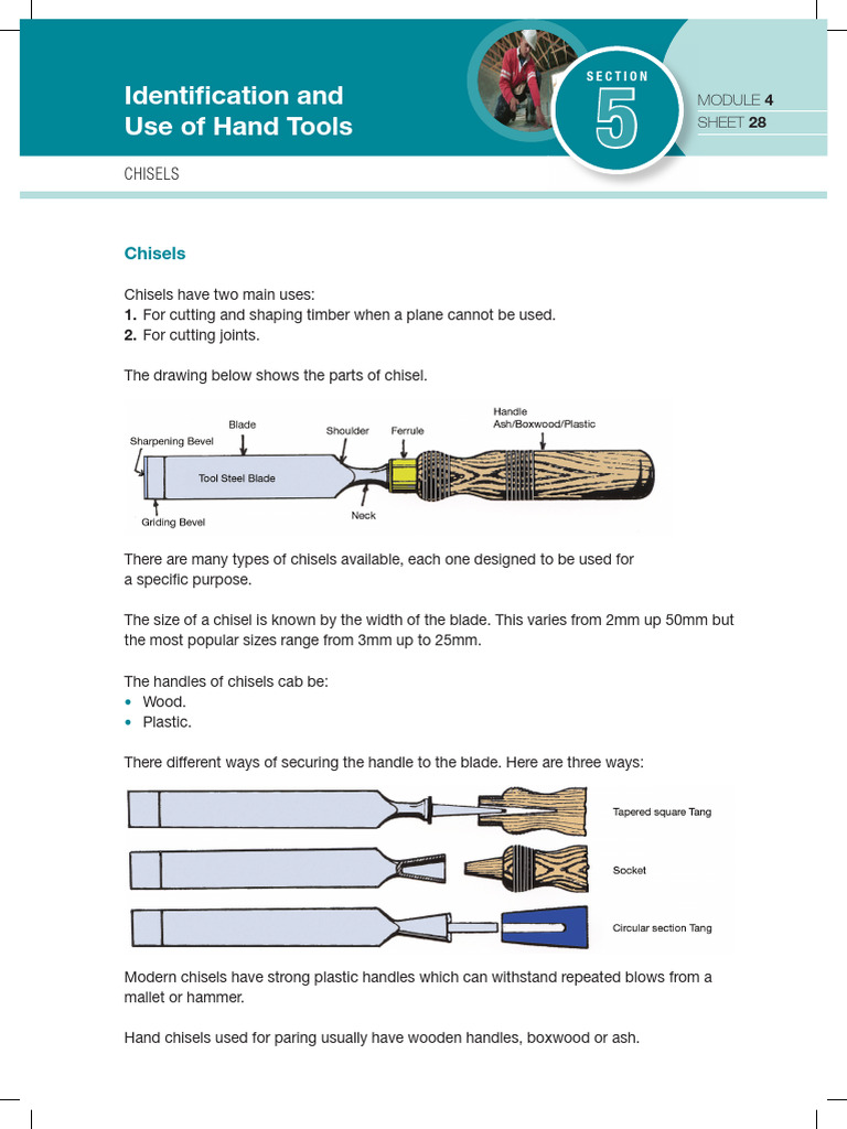 Chisels | PDF | Blade | Woodworking