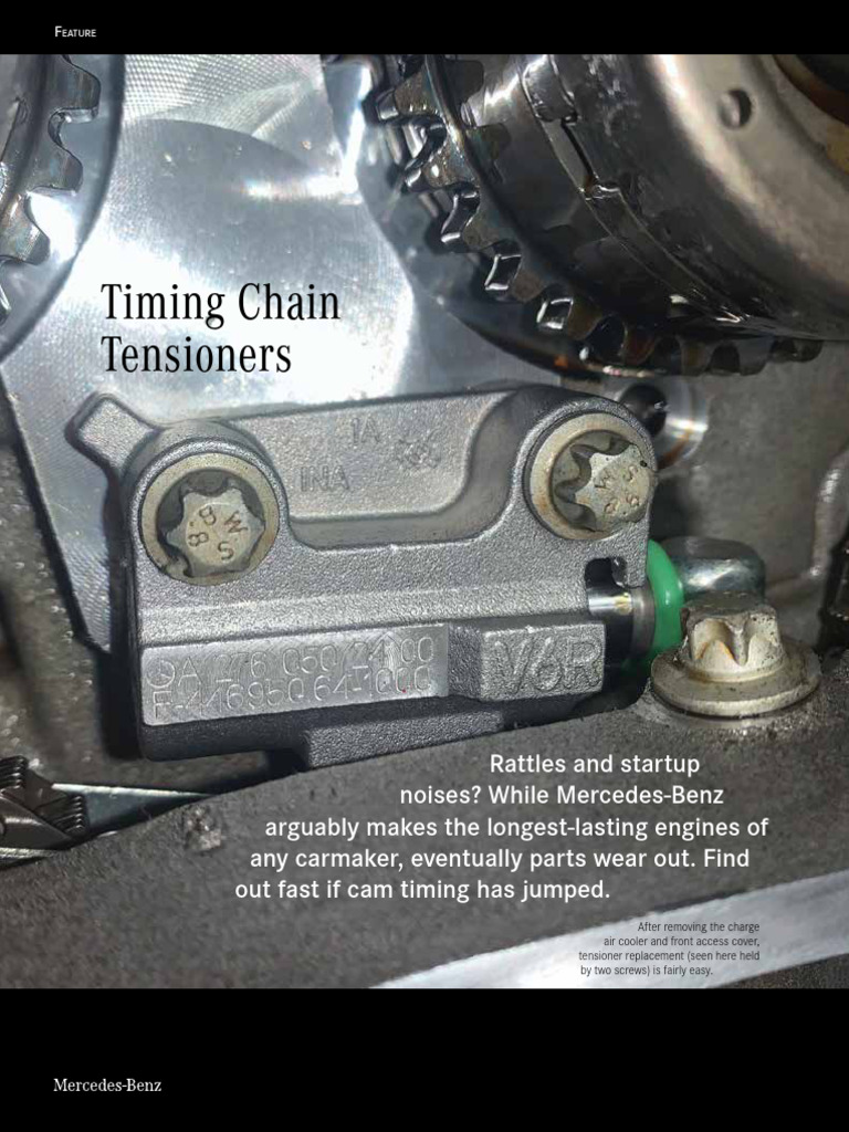 Mercedes-Benz-Timing-Chain-Tensioners Tensioner | PDF | Internal ...
