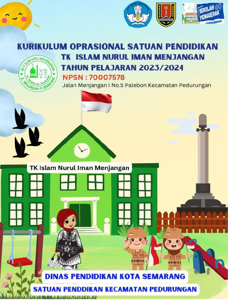 Kosp 2023-2024 TK Islam Nurul Iman Menjanganok | PDF
