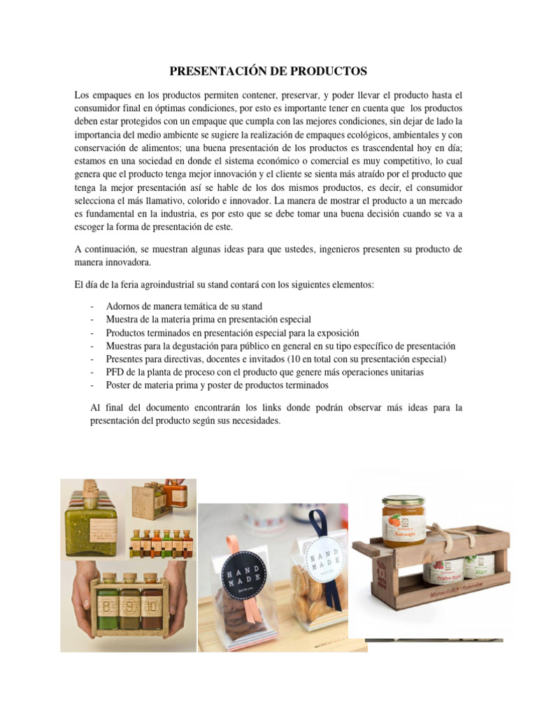 Mercadeo y Presentacion Del Producto Final 20192 | PDF