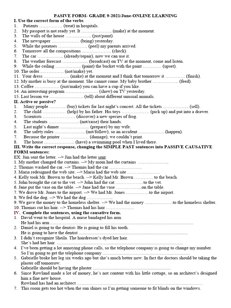 PASIVE-FORM-1 | PDF