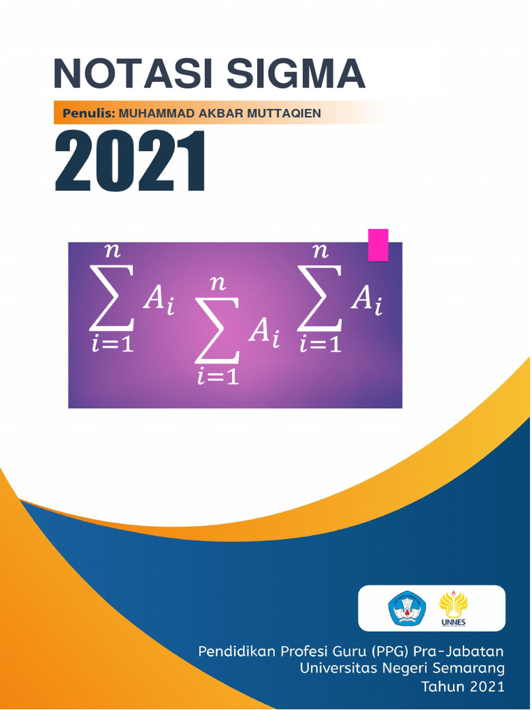 Bahan Ajar Notasi Sigma | PDF