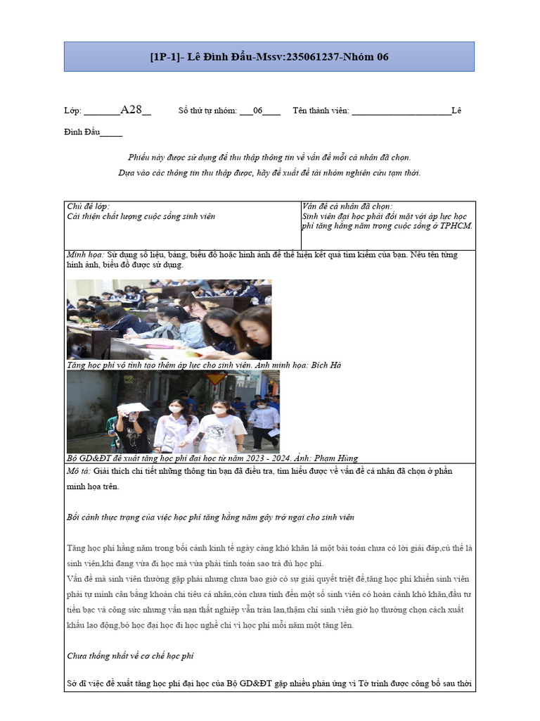2. (1P-1) Lê Đình Đẩu-nhóm 06 | PDF
