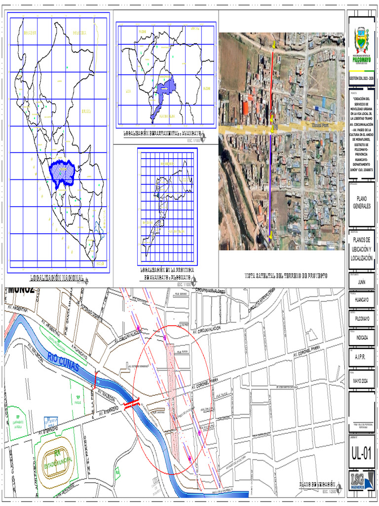 13.1. Plano de Ubicacion y Localizacion-Ul-01 | PDF | Perú