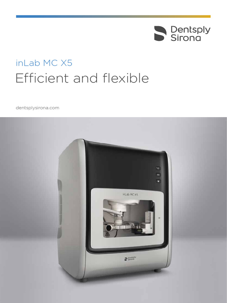 LAB Brochure Inlab MC X5 EN Web | PDF | Machining | Metalworking