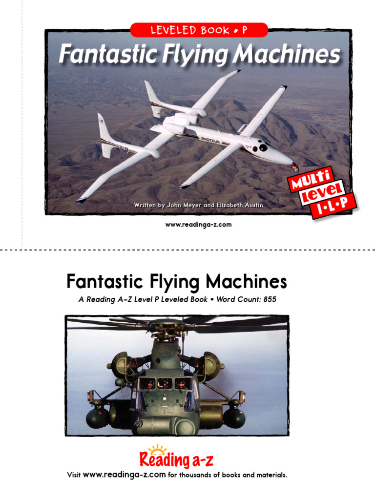Exploring Fantastic Flying Machines | PDF | Helicopter | Airplane