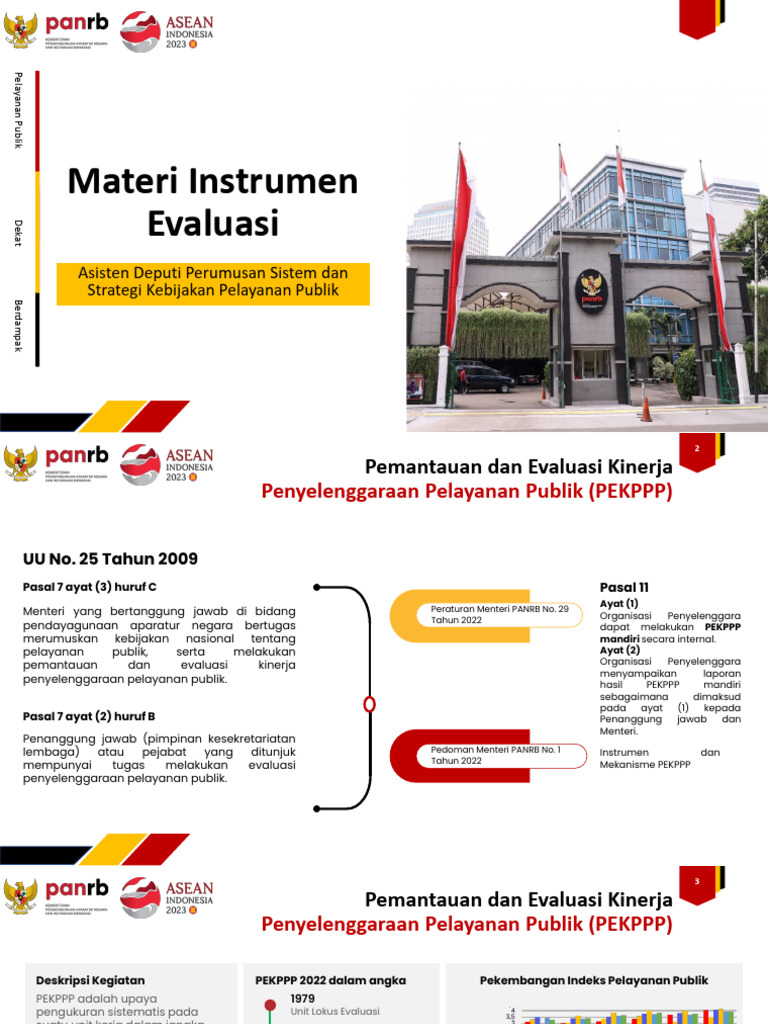 Materi Instrumen Evaluasi KPPPA 6 April 2023 | PDF