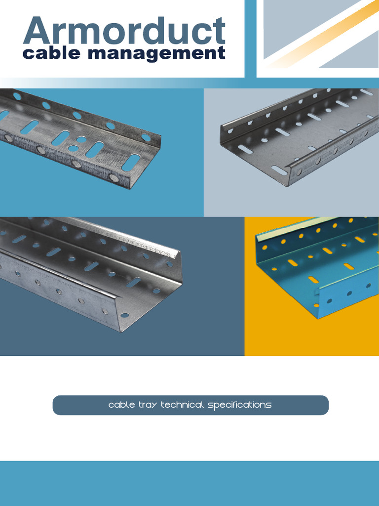 Armorduct-Tray-Technical-Specification-copy | Download Free PDF | Stainless Steel | Corrosion