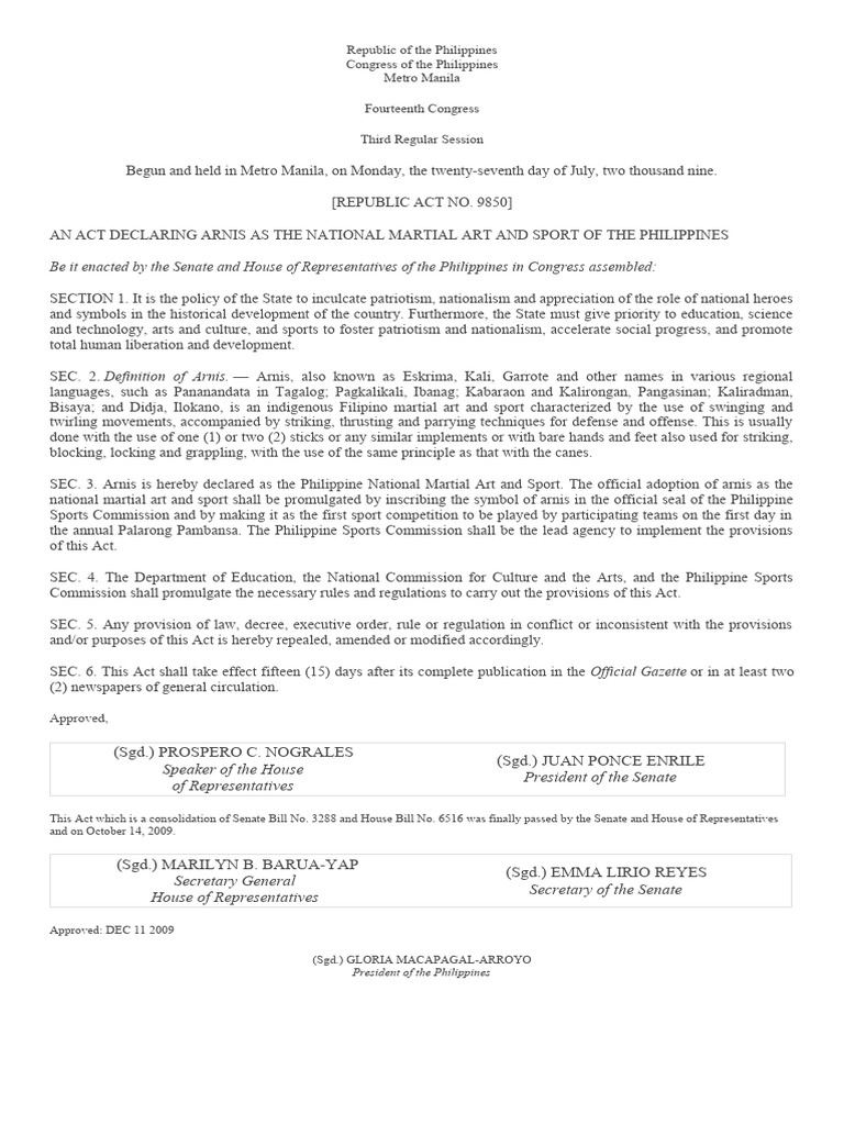 Republic of The Philippines | PDF | Philippines | Government