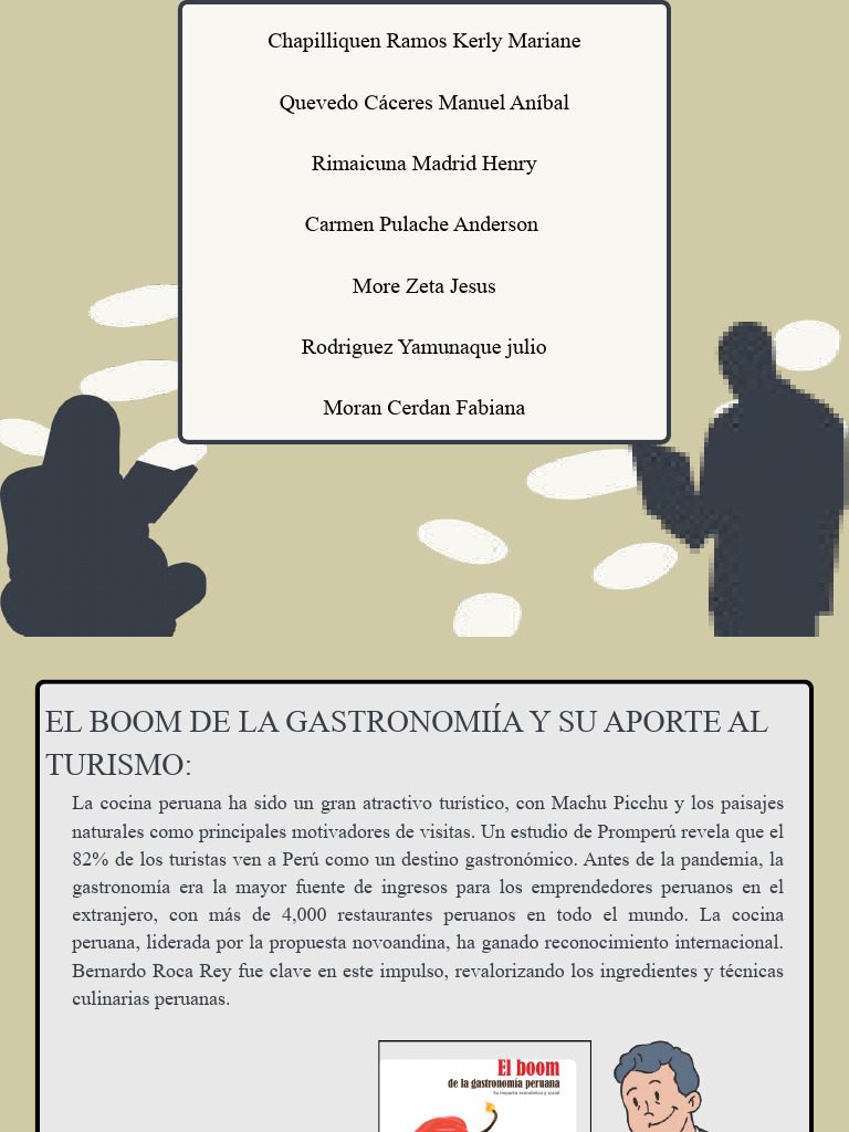 El Boom de La Gastronomia y El Aporte Turistico | PDF | Perú | Tratado ...