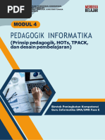 Modul 1 - SMA - Mata Pelajaran Koding Dan Kecerdasan Artifisial Pada Kurikulum Nasional | PDF
