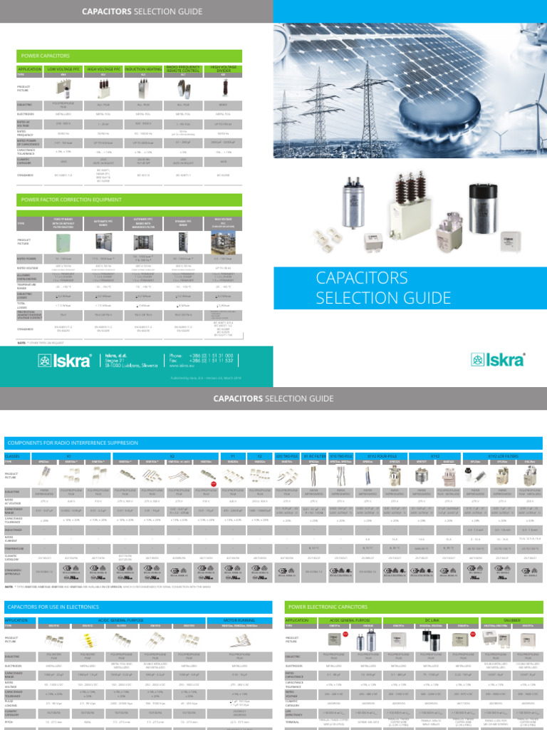 Capacitors tipe iskra | PDF | Capacitor | Materials Science