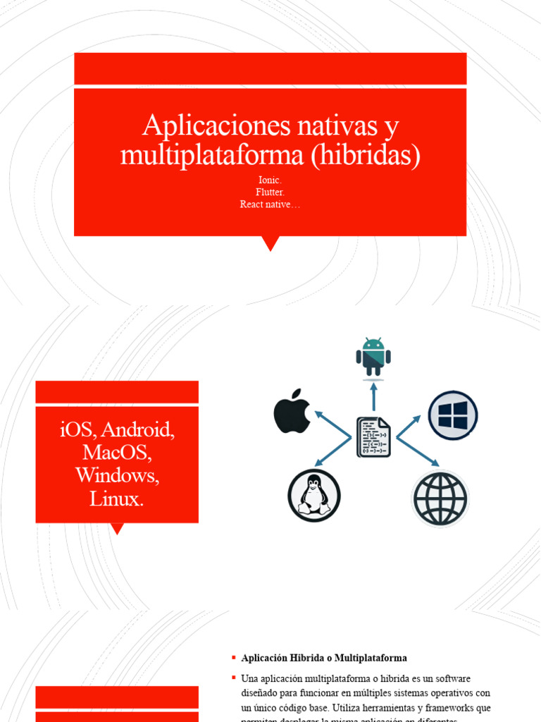 Apps Hi Brid Native | PDF | Software multiplataforma | Software de la aplicacion