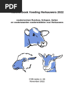 CVB Tabellenboek Voeding Paarden en Ponys Voederb-Groen Kennisnet 367876 | PDF