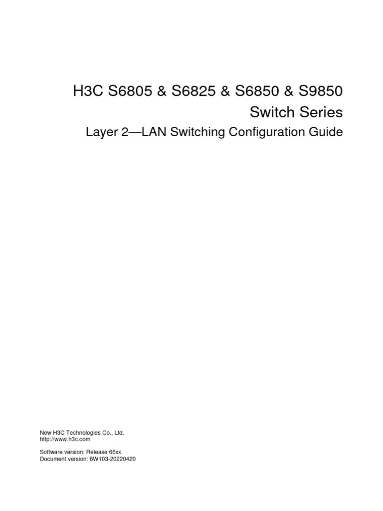 LAN Switching Configuration Guide | PDF | Computer Network | Ethernet