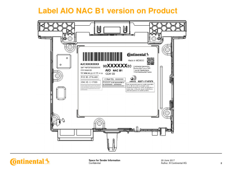 NAC B1 Product Labeling Guide | PDF | Business | Computers