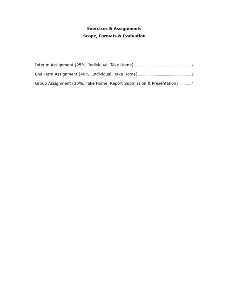 Term 2 - Assignments & Evaluation - v1 | PDF | Evaluation | Thought