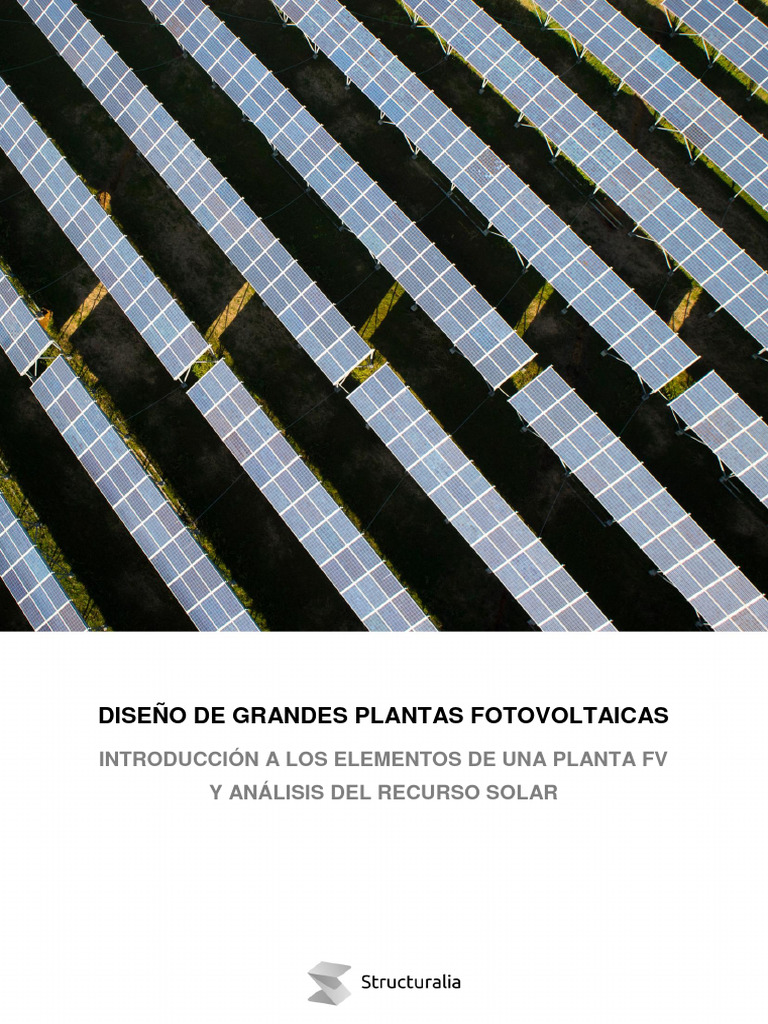 Recurso Solar, Panel Fotovoltaico, Estructuras | PDF | Fotovoltaica ...