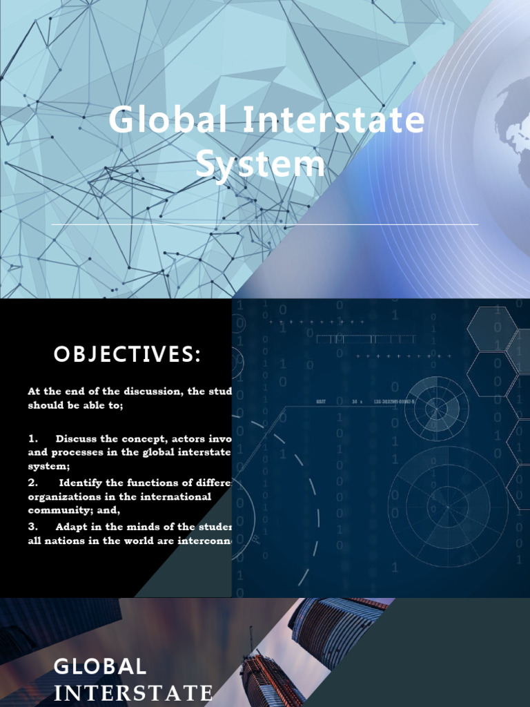 Global Interstate System | PDF | State (Polity) | Nation