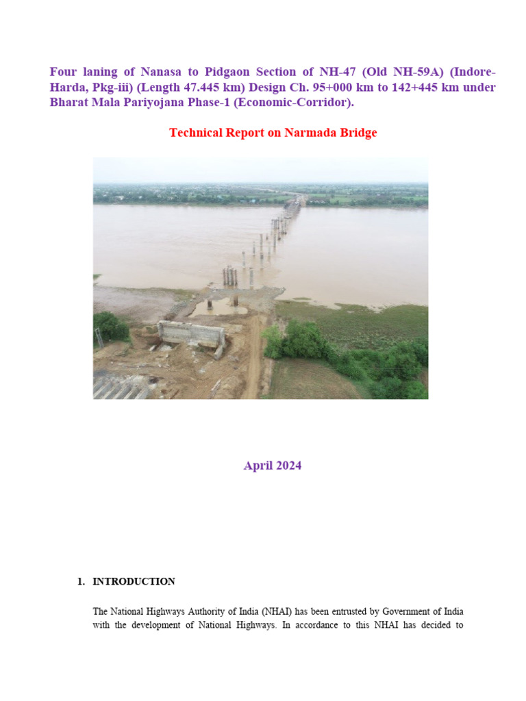 Narmada Bridge | PDF