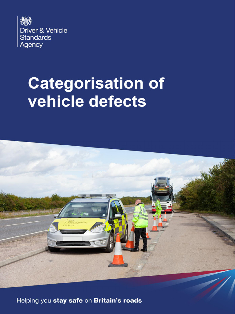 DVSA Vehicle Defect Guide | PDF | Brake | Truck