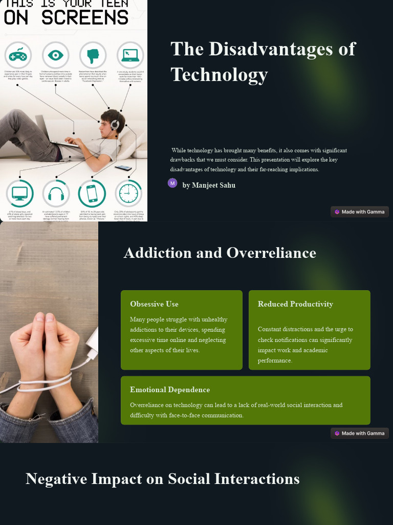 Disadvantages of Technology | PDF | Privacy | Electronic Waste