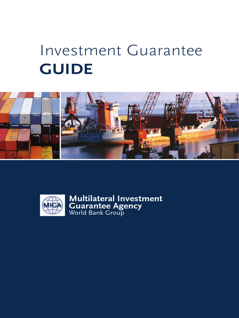 IGGenglish | PDF | Multilateral Investment Guarantee Agency | Investing