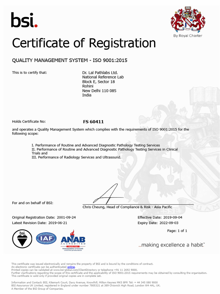 ISO Certificate QMS | PDF | Business