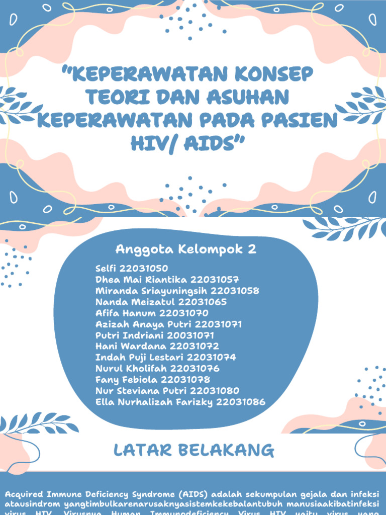 Asuhan Keperawatan Pasien HIV/AIDS | PDF