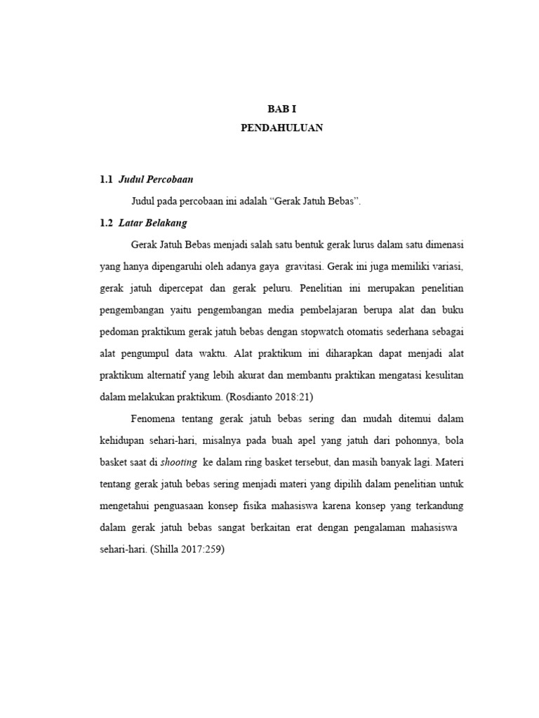 Laporan Legkap GJB - Anaisis - 1 | PDF