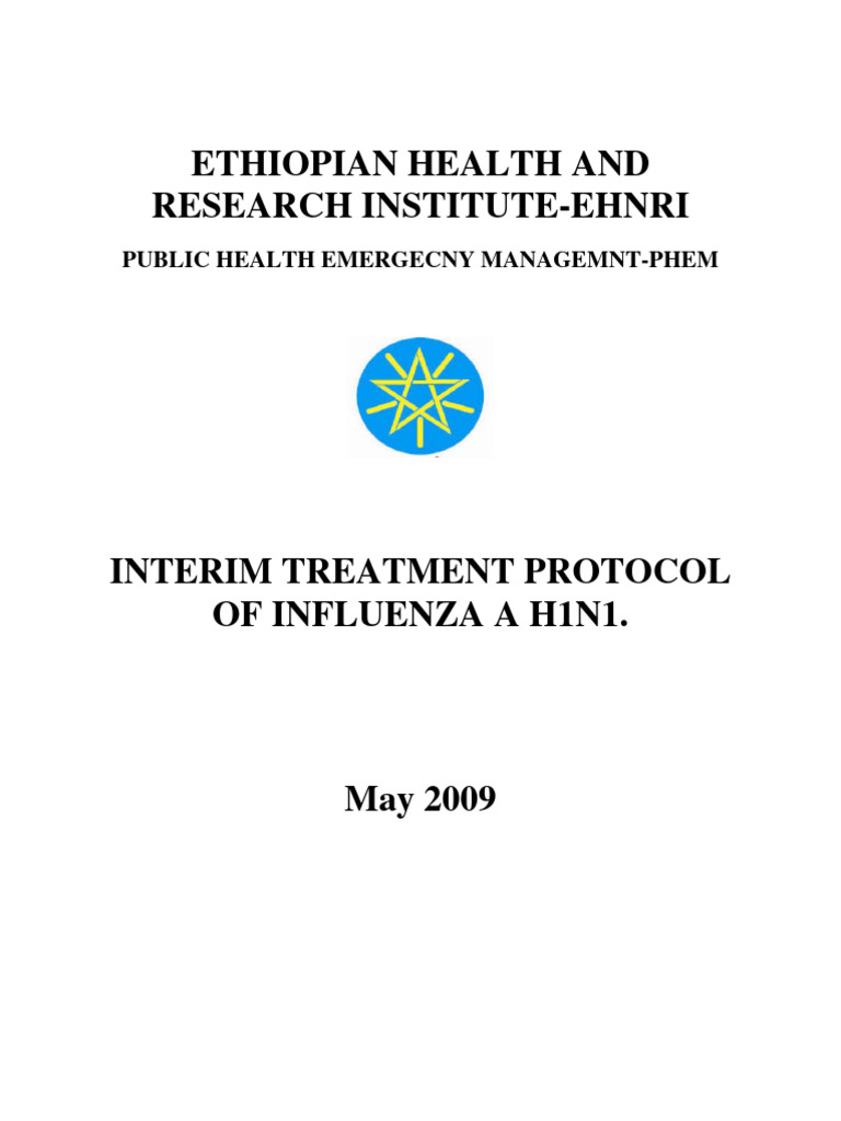 Finalized Treatment Protocol | PDF | Influenza | Public Health