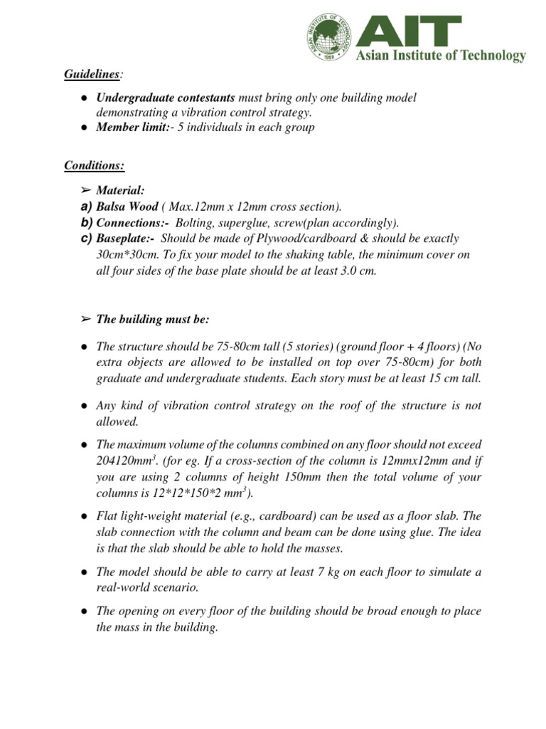 Guidelines 2024 | PDF | Civil Engineering | Building Engineering