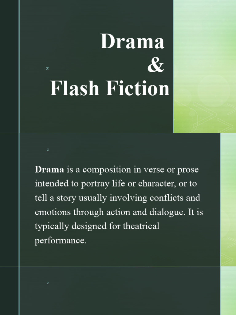 Philippine Drama & Flash Fiction | PDF | Play (Theatre) | Theatre