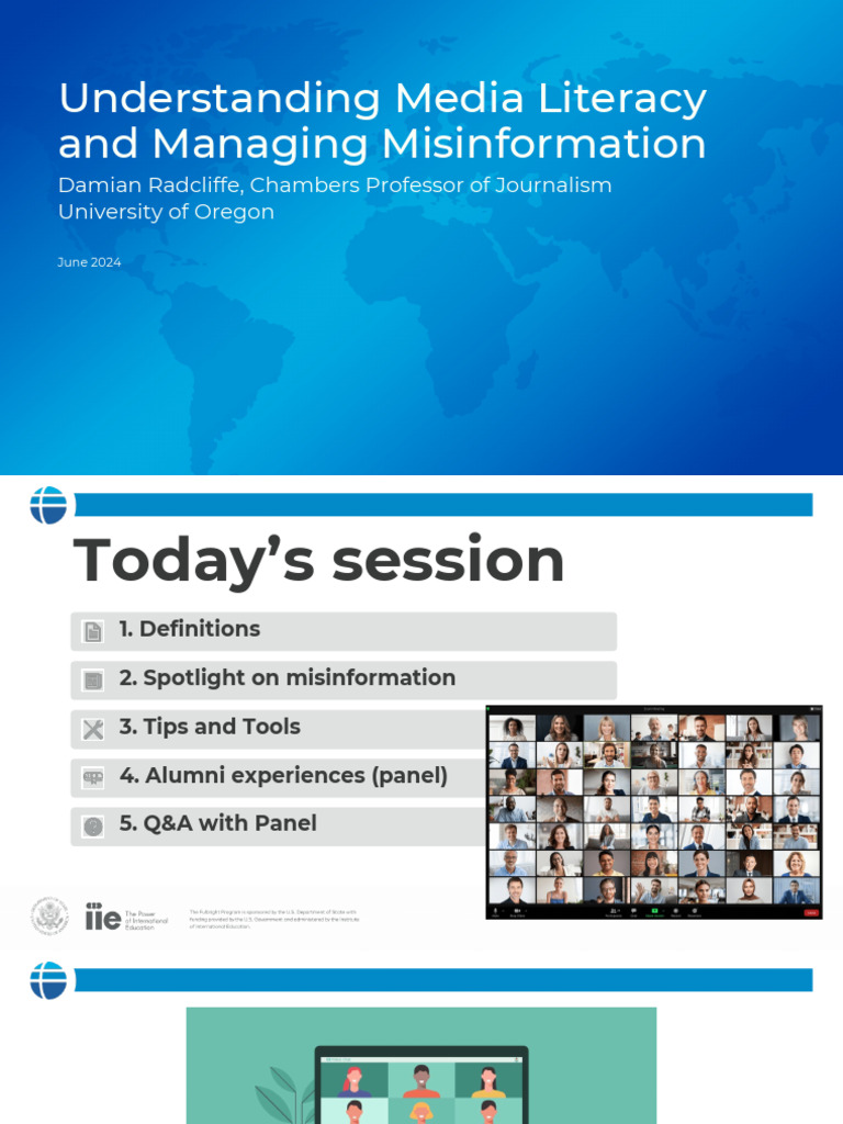 Understanding Media Literacy and Managing Misinformation (2024 Edition ...